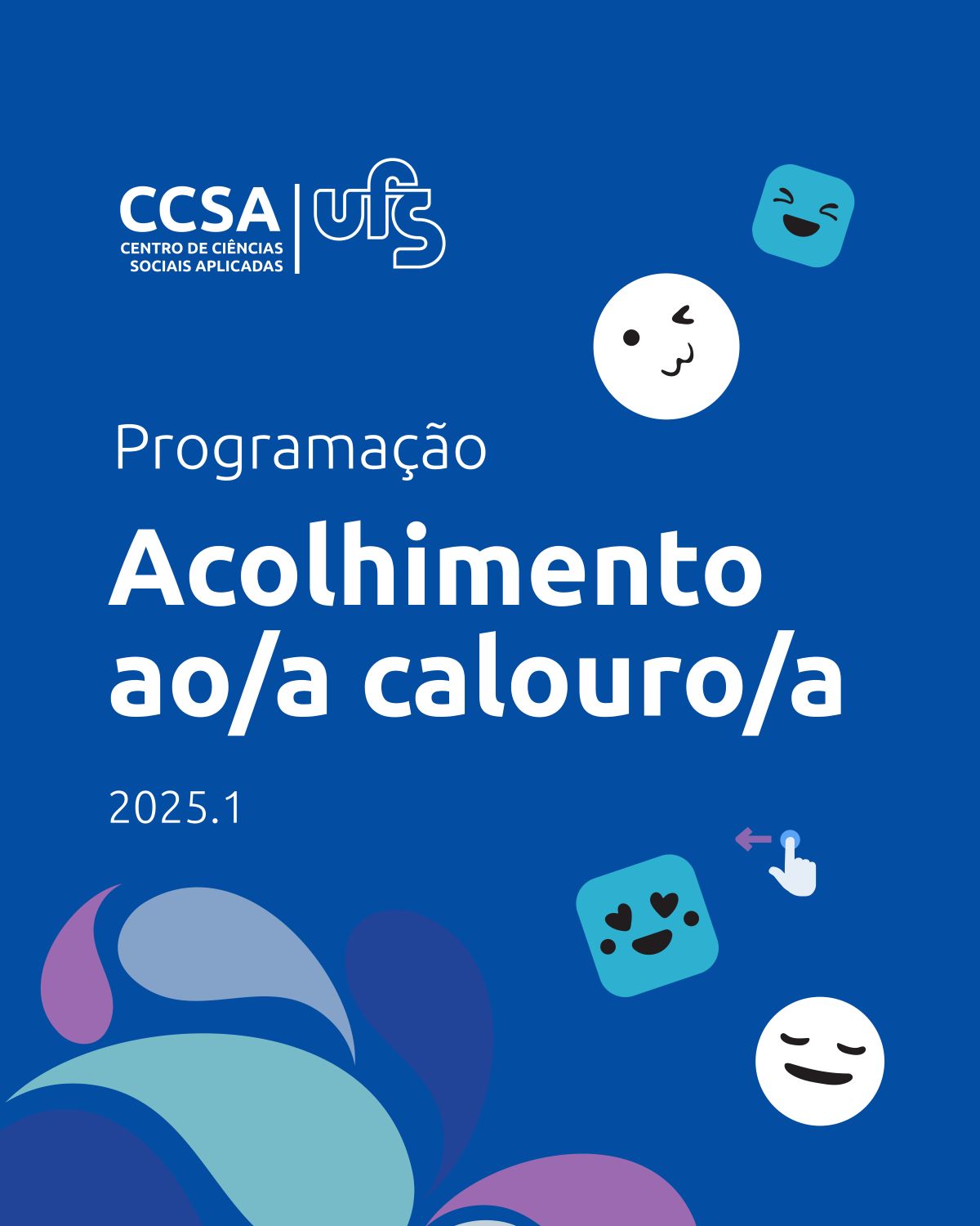 Portal UFS - Cerimônia de Acolhimento às(aos) calouras(os) do CCSA